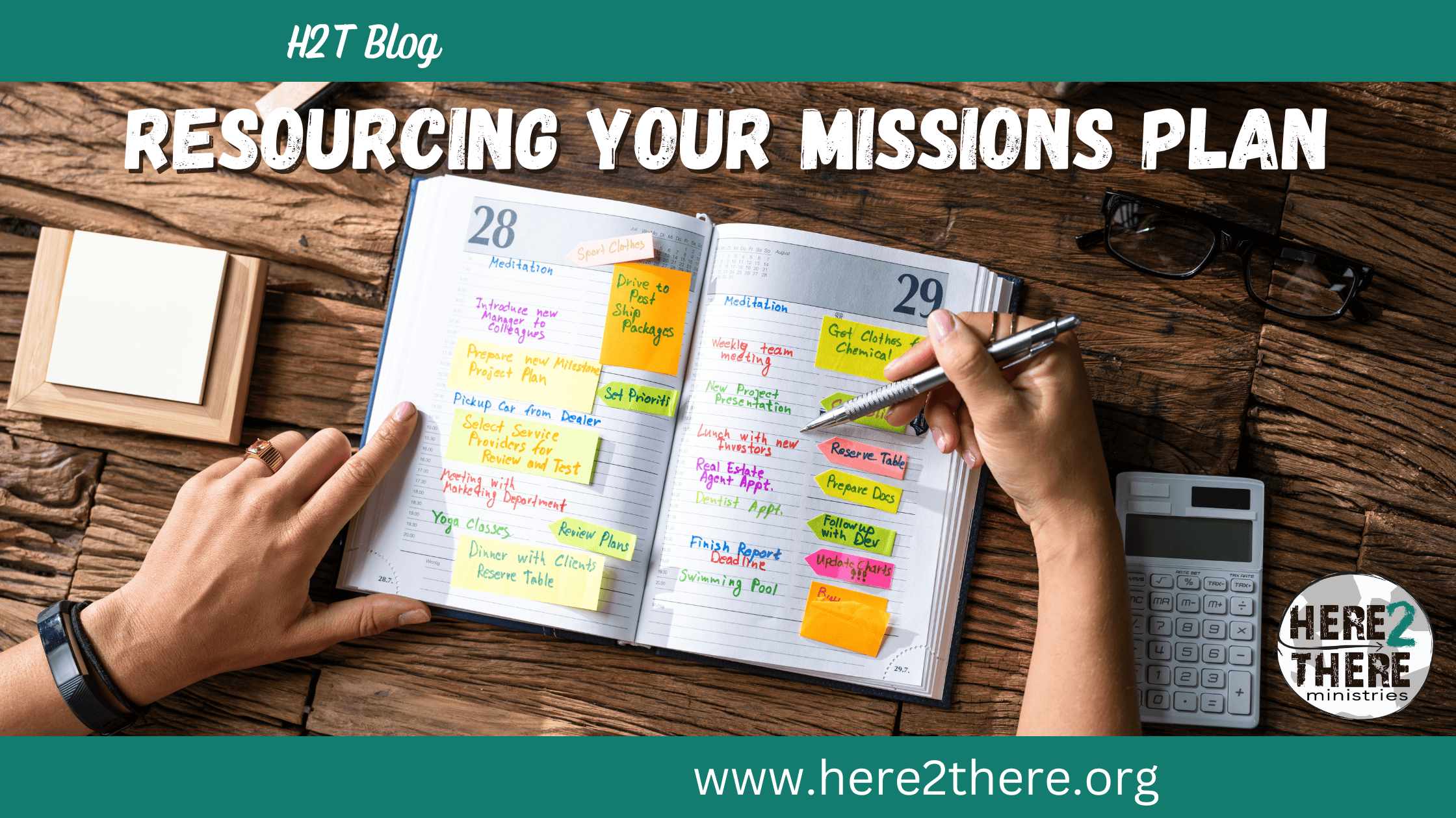 Resourcing Your Missions Plan – Here 2 There Ministries
